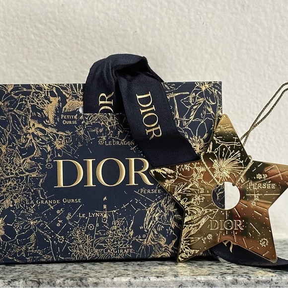 Dior | Accessories | Dior Gold Limited Edition Star Charm Ornament ...